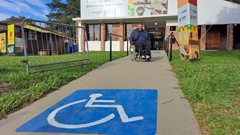 Rota da Acessibilidade da Expointer amplia as opções para pessoas com ...